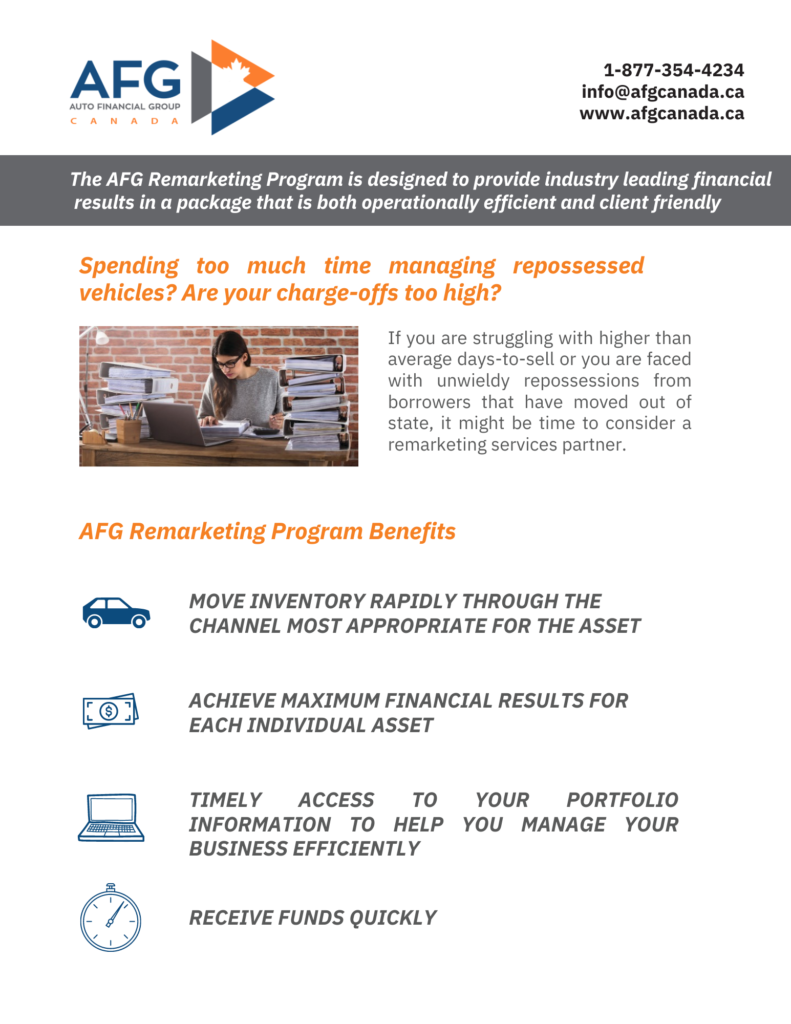 AFG Canada Program Overview – AFG Canada